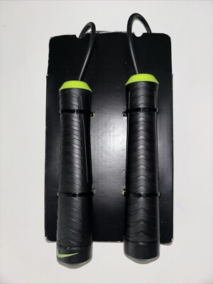 Nike Weighted Rope Skipping Sports Jump Adjustable .5 LB 9' Rope Allen ...