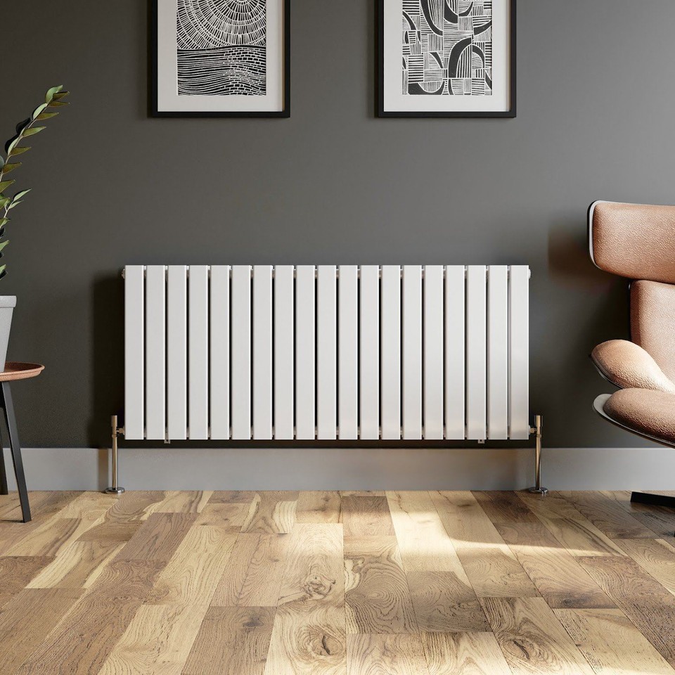 Vertical Flat Panel Column Designer Radiator Bathroom Central Heating ...