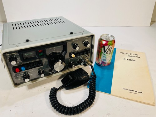 Vintage Yaesu FT620B 6M Multi-Mode HAM Radio Transceiver w/ Mic ...
