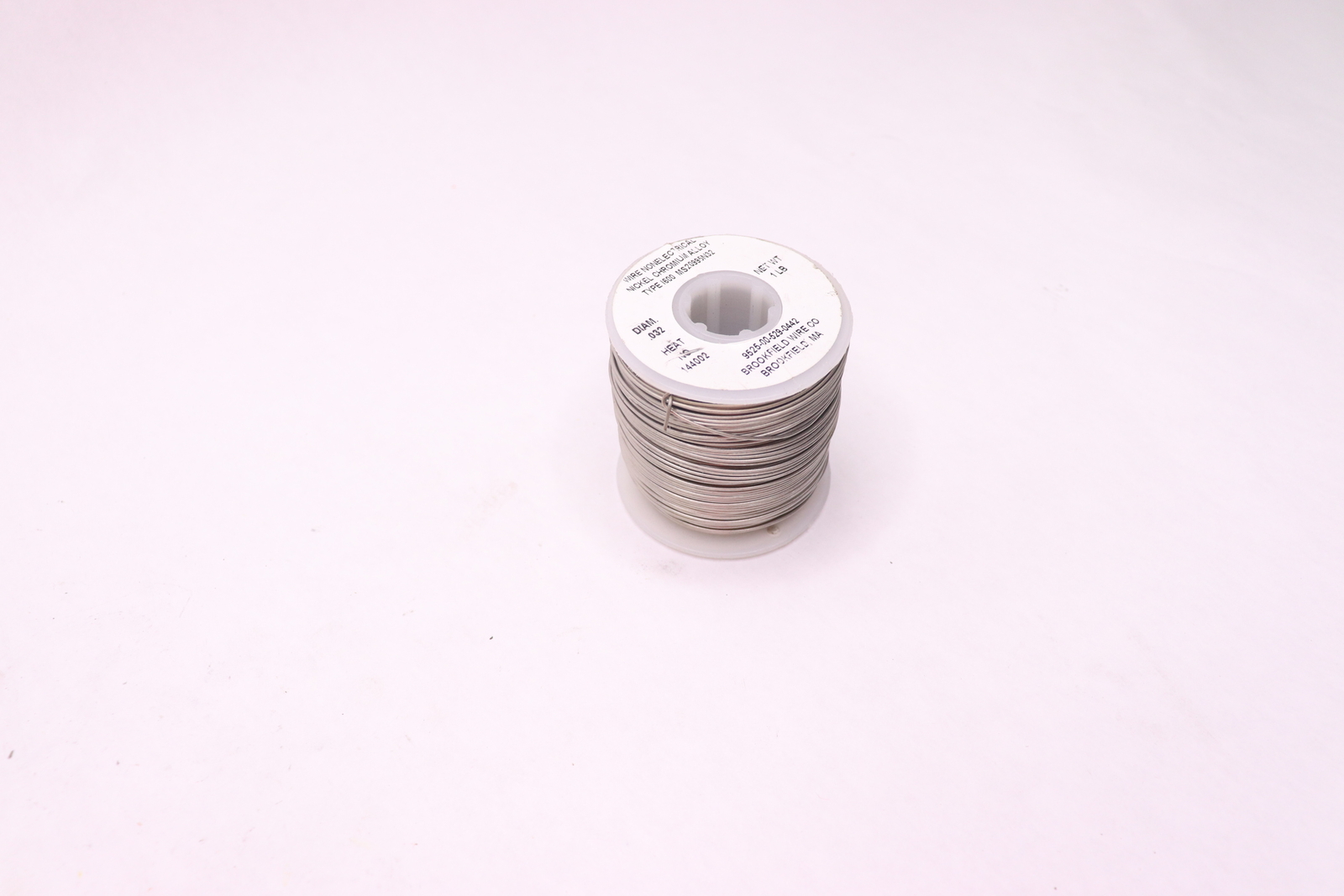Brookfield Wire Co. Non-Electrical Wire Nickel Chromium Alloy .032" 1lb ...
