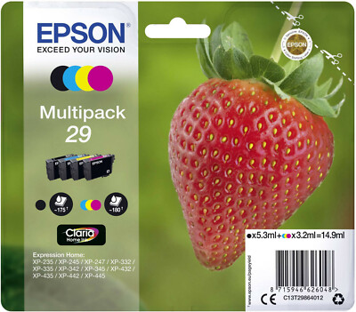 EPSON T2986 MULTIPACK ORIGINAL XP-235/XP-245/XP-332/XP-342/XP-345/XP ...