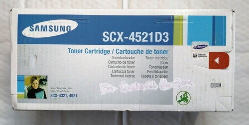 Original Samsung SCX-4521D3 Toner, Black, Sealed Packaging ...