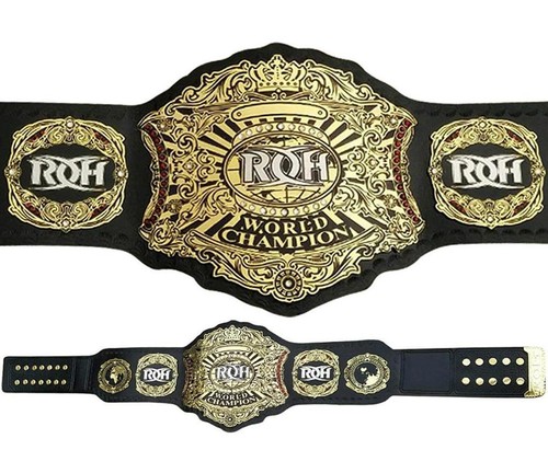 ROH| Ring Of Honor World Heavyweight Wrestling Championship Belt ...