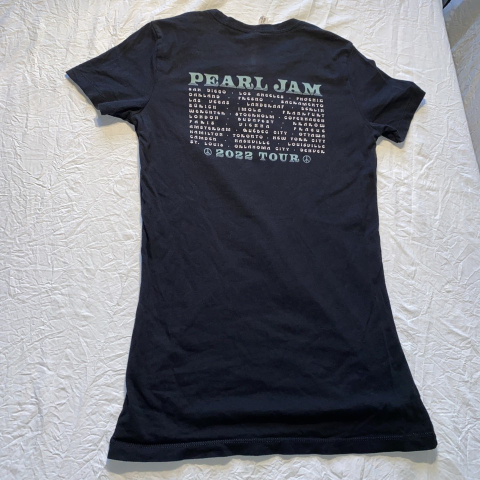 Pearl Jam 2022 Gigaton World Tour Black Dove Womens Shirt Official ...