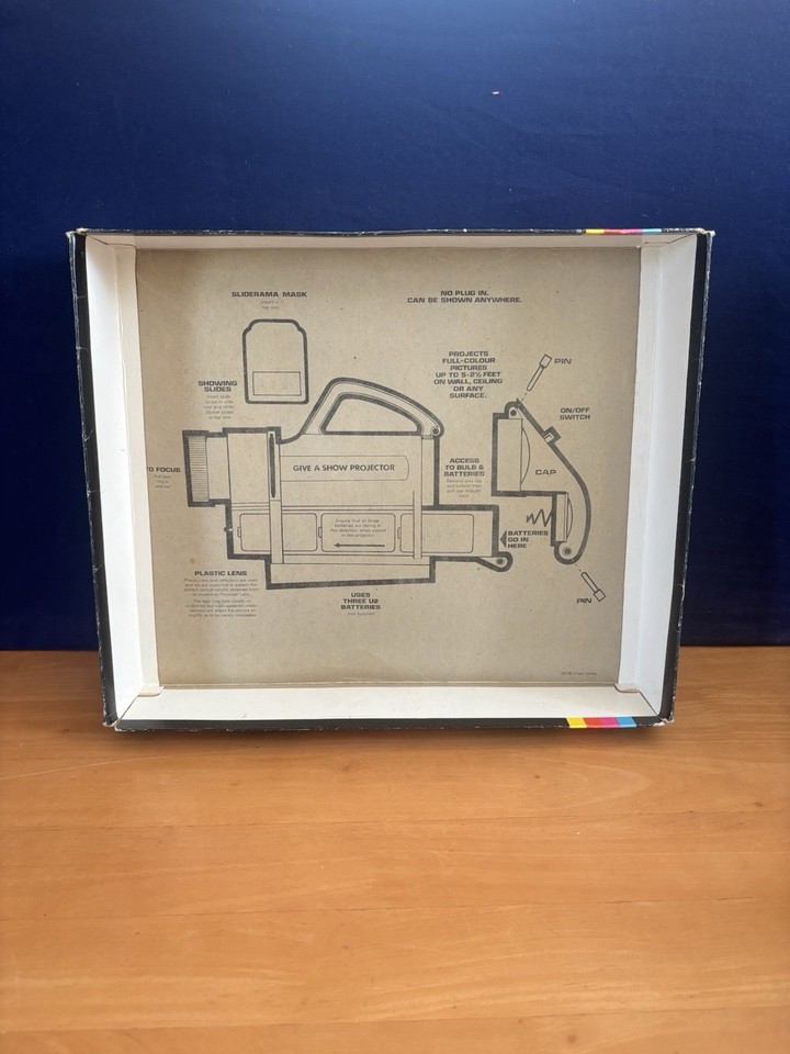 Chad Valley Vintage Wide Screen Sliderama Projector Tom and Jerry, 1972 ...