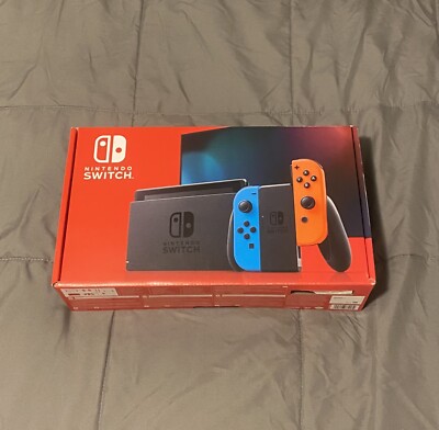 Nintendo Switch 32GB Handheld Console - Neon Red/Neon Blue 45496883775 ...