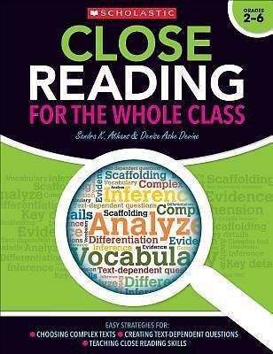 Close Reading for the Whole Class: Easy Strategies for: Choosing ...