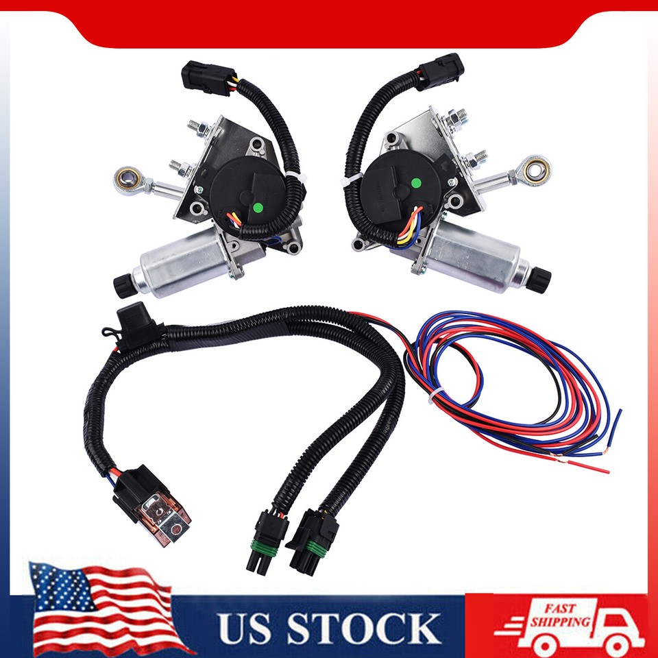 Set of Electric Headlight Conversion Kit Upgrade For 1968-1982 Corvette ...