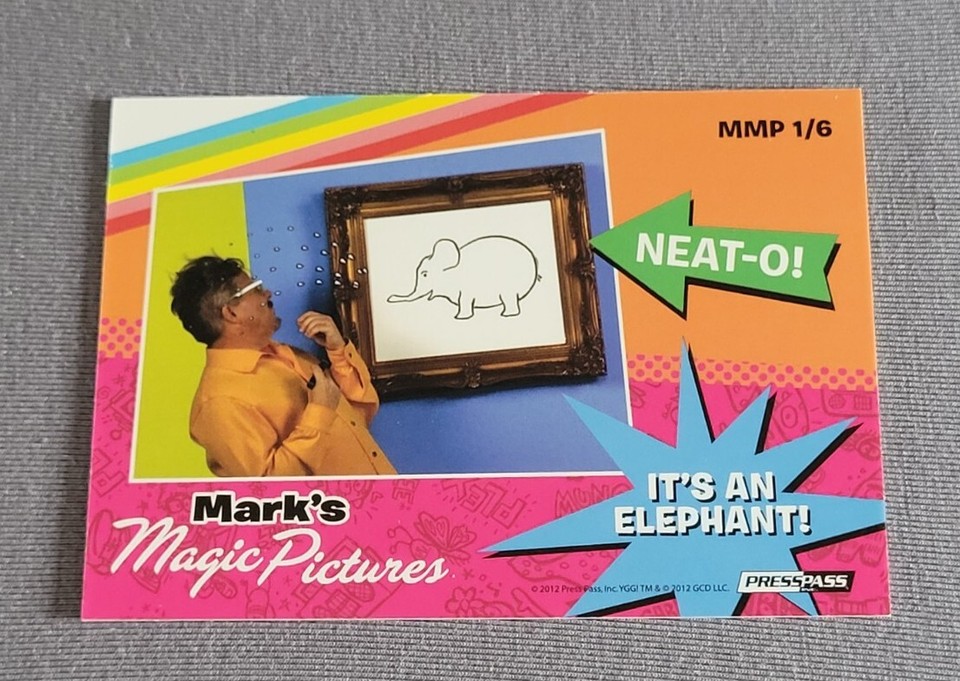 2012 Yo Gabba Gabba Mark's Magic Pictures #MMP1 It's an Elephant! | eBay