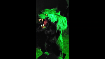 Glowing Werewolf Eyes