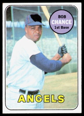 Bob Chance 1969 Topps #523 EX No Crease | eBay