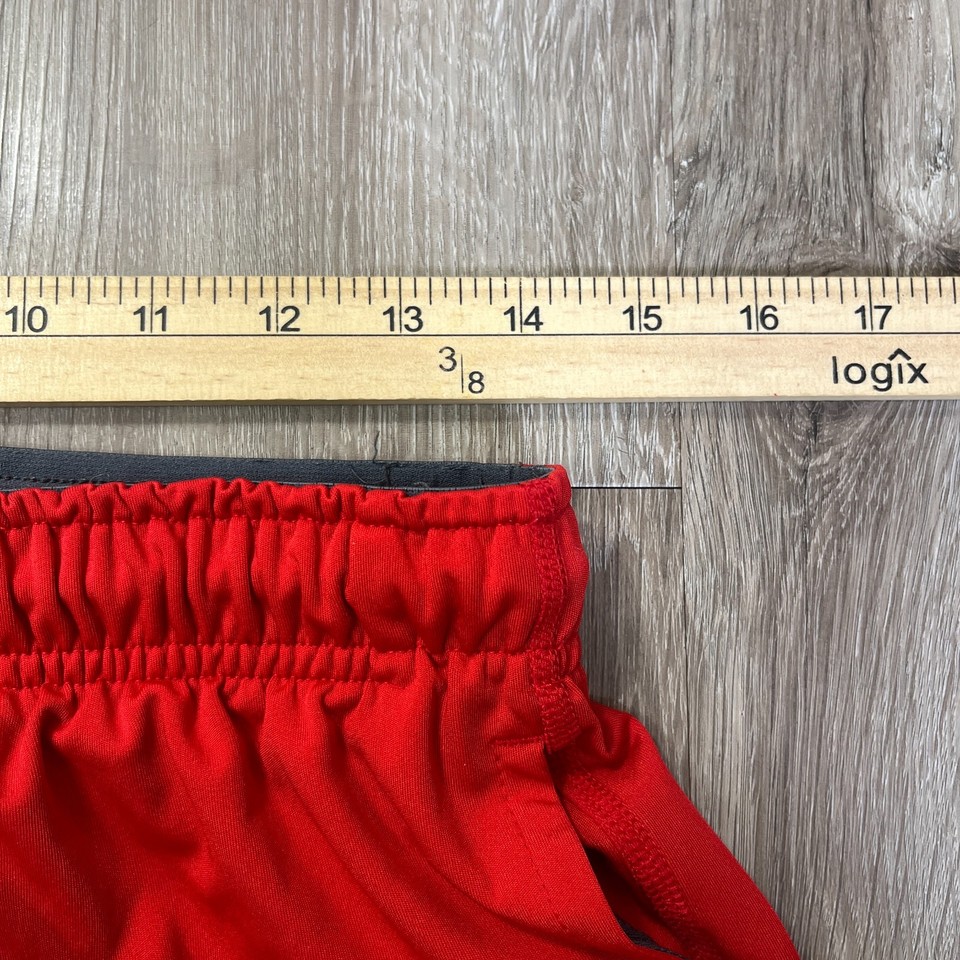 NIke Ohio State Buckeyes Shorts Dri Fit 10" Mens Size Medium Red Gym ...