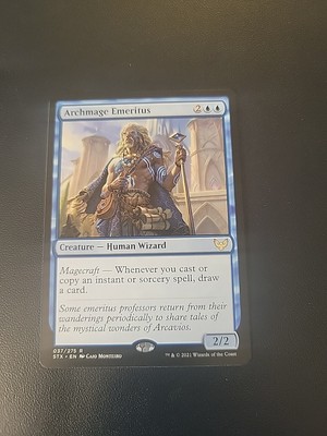 MTG Archmage Emeritus Strixhaven: School of Mages 037/275 | eBay.de