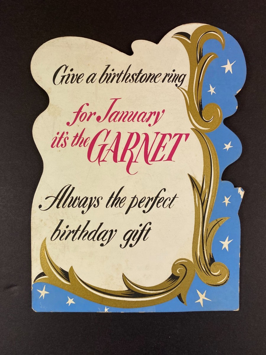 January Birthday Sign