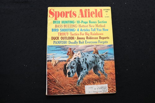 1969 SEPTEMBER SPORTS AFIELD MAGAZINE - DEER HUNTING COVER - SP 4178B ...