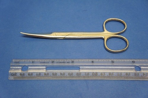 Michigan Instruments Scissors Gen Surg Mayo Curved Blade 6.50-7" | eBay ...