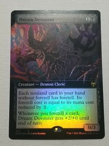 Dream Devourer *Borderless Foil* Mtg Kaldheim Booster Fresh | eBay