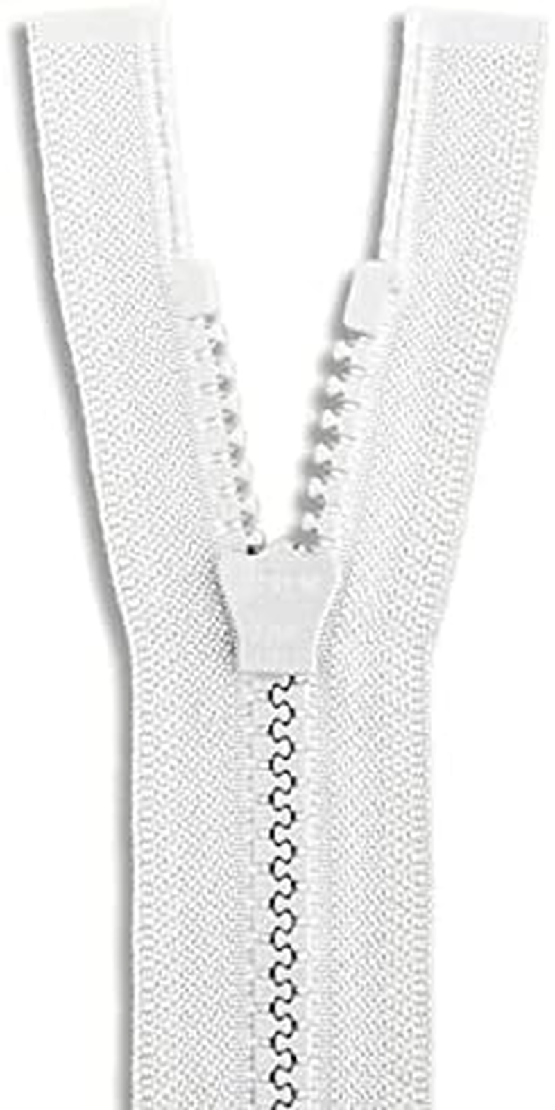 White Zipper 27 Inch Plastic Zipper 27 Inch White Heavy Duty Zippers ...