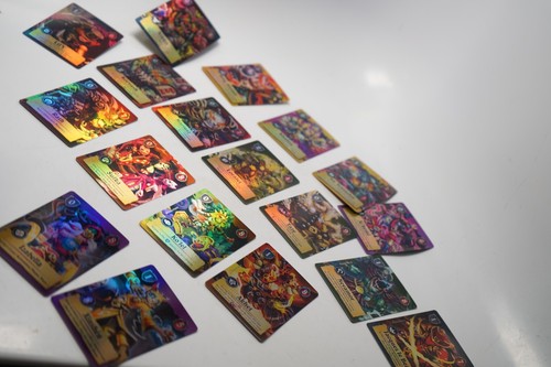 Super Fantasy Brawl - Holo Hero Cards - Kickstarter Expansion Mythic ...