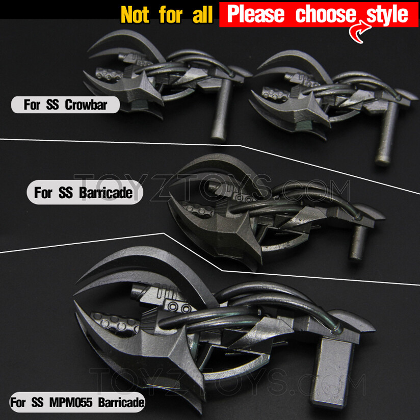 Weapon Upgrade Kit FOR Studio Series Crankcase Crowbar Barricade/MPM05 ...