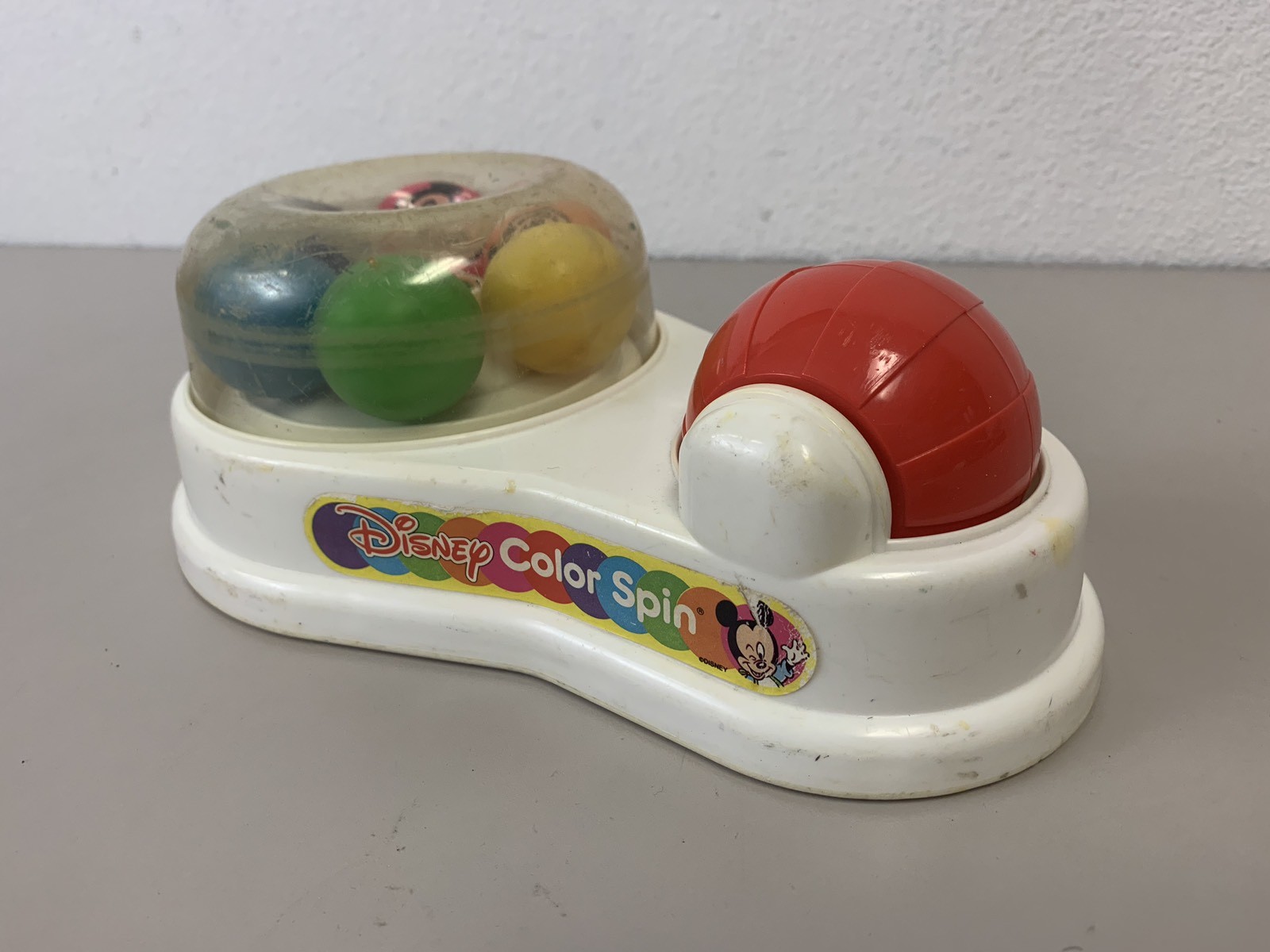 Vintage 1986 Mattel Disney Color Spin Toy Mickey Mouse | eBay