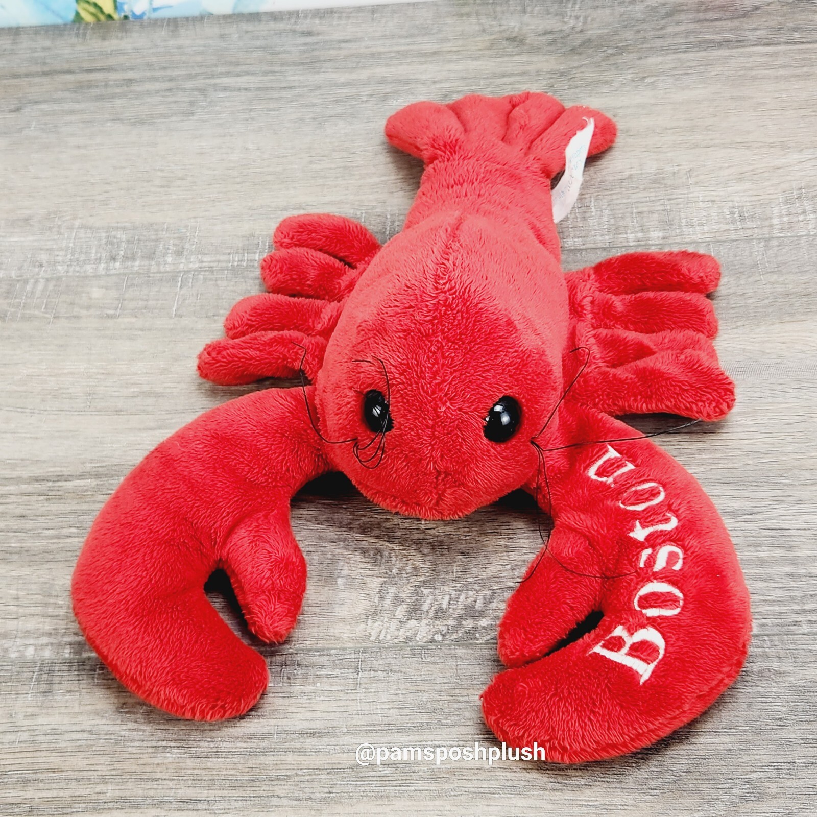 Wishpets Rocky Red Boston Lobster Plush 12" Stuffed Animal Vintage 1997 ...