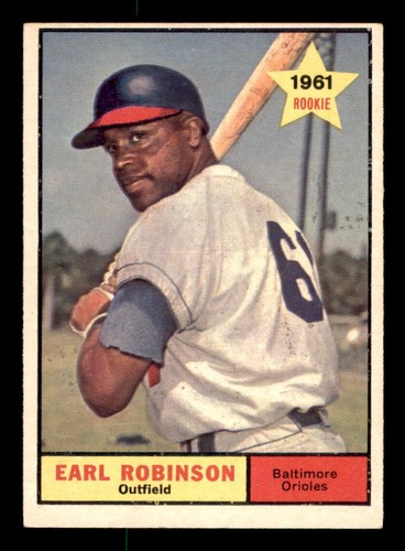 1961 Topps Baseball #343 Earl Robinson EX *e1 | eBay
