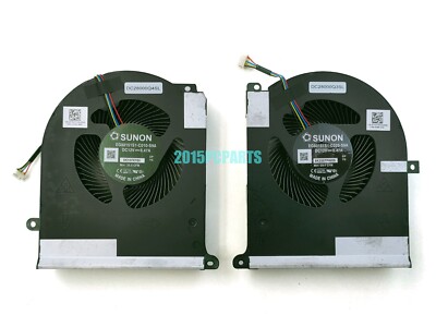 New for Dell Alienware Area-51m R2 RTX-2080 CPU & GPU Cooling Fans ...