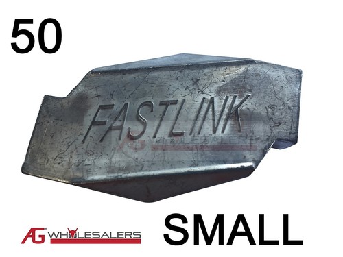 50 X SMALL FASTLINK FENCE FENCING WIRE JOINERS -WORKS WITH GRIPPLE ...