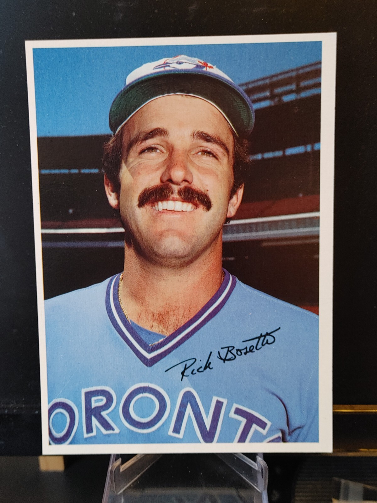 Rick Bosetti 1980 Topps Jumbo 5 x 7 card #51 - Toronto Blue Jays | eBay