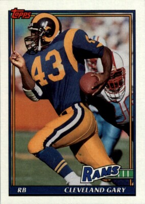 1991 Topps NFL Cleveland Gary #528 | eBay