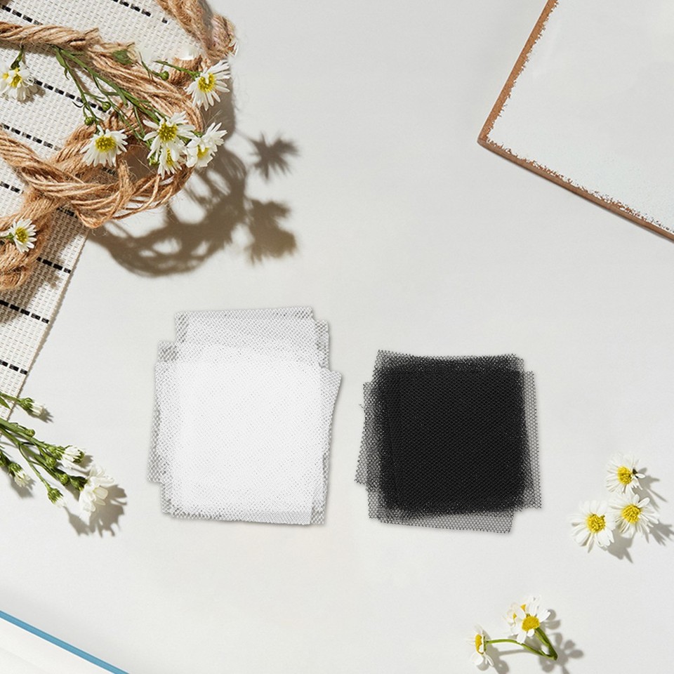 30 Pcs Pot Bottom Grid Mat Cosplay Props Eye Mesh Mask for Fursuit ...