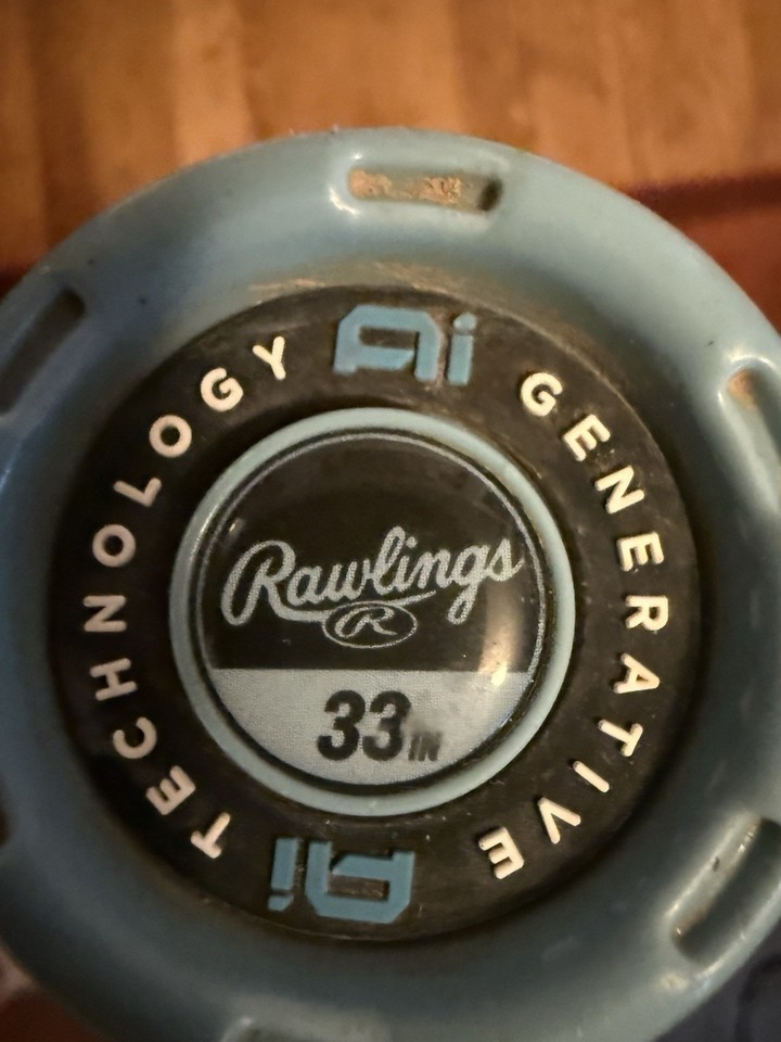 2025 Rawlings Clout AI Alloy BBCOR Certified Bat (-3) 30 oz 33" (Used ...