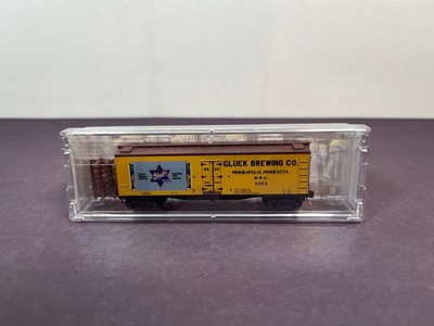 Micro Trains N Scale Wood Reefer 04900660 GLUEK BREWING CO NRC 3353 | eBay