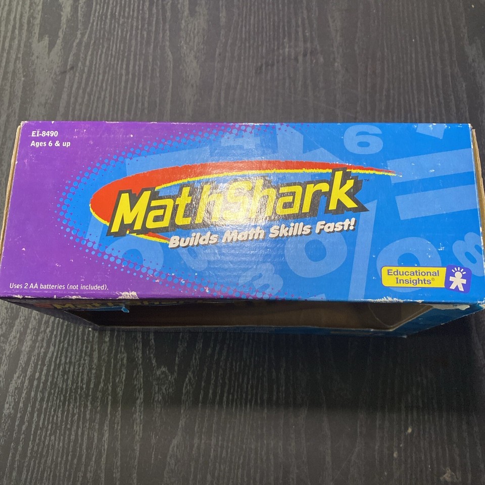Educational Insights MathShark Electronic Math Game for Kids Ages 6 ...