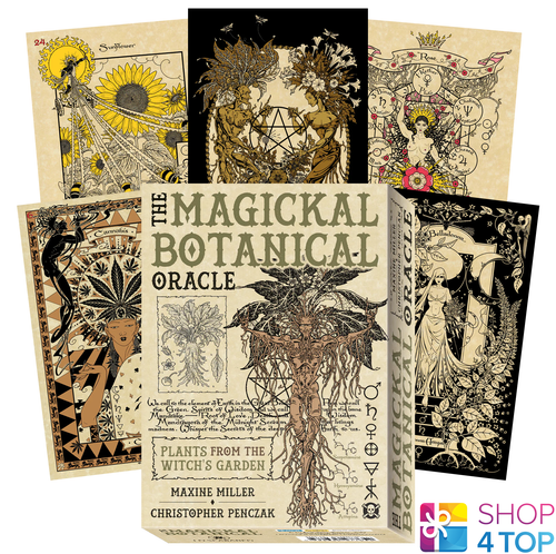 THE MAGICKAL BOTANICAL ORACLE CARDS DECK LO SCARABEO BY MILLER ...