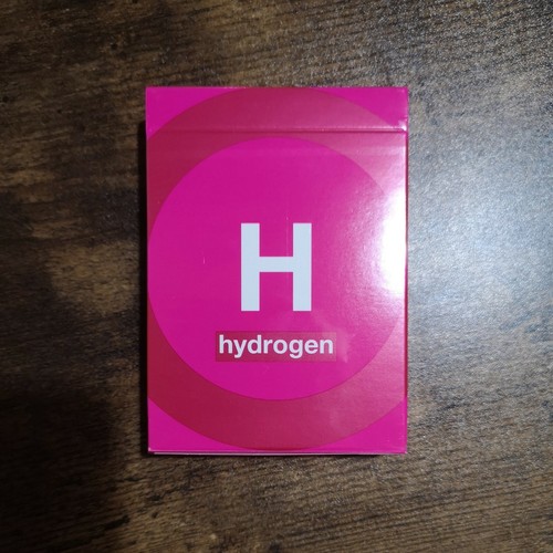 Hydrogen Limited Edition Playing Cards New Sealed Elemental Numbered ...