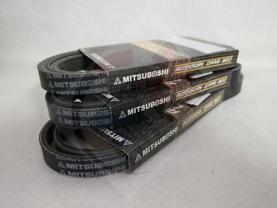 3pc MITSUBOSHI Belts for Honda Civic ALTERNATOR / POWER STEERING / AC ...