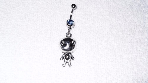 Cute Full Body Alien Charm Belly Button Navel Ring Body Jewelry Dancer ...