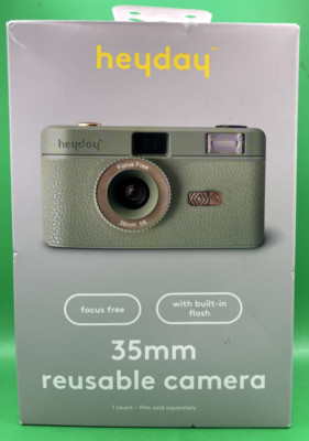heyday 35MM Camera with Built-in Flash -Jade | eBay