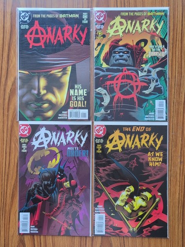 Anarky #1-4 Limited Series & #1-6 Ongoing - By Alan Grant & Norm ...
