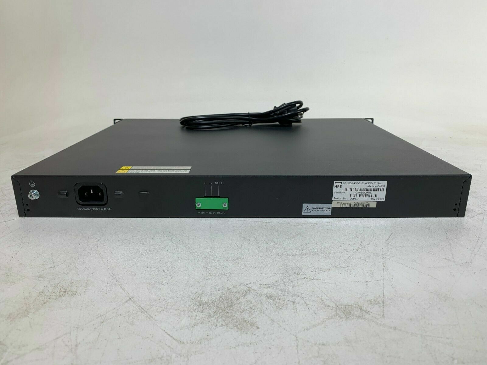 HP JG937A 5130-48G-PoE+ 48 Port Gigabit PoE Switch - SAME DAY SHIPPING ...