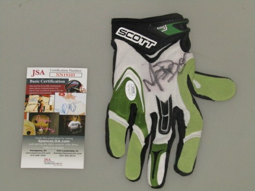 ROBBIE 'MADDO' MADDISON Hand Signed Racing Glove + JSA COA + PROOF BUY ...