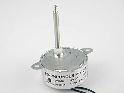 Tyc40 Dc Synchronous Electric Motor 12v 5rpm Cw/ccw Small Gear Motor ...
