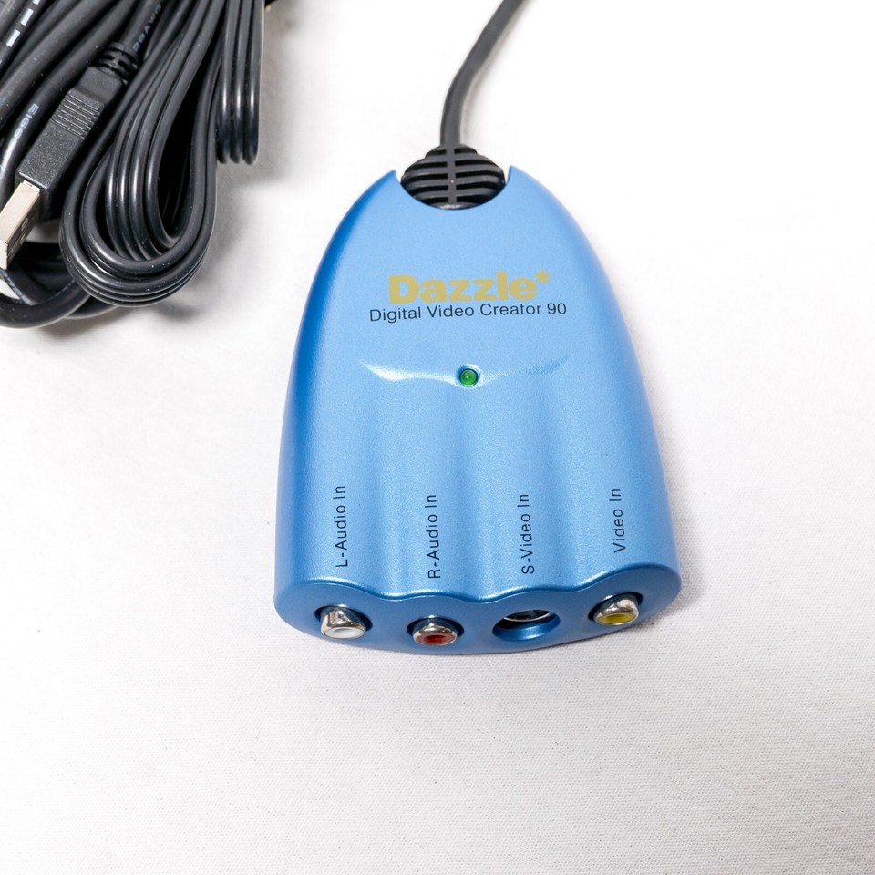 Pinnacle Dazzle Digital Video Creator 90 USB Video Capture Device SVideo RCA VHS 613570213086| eBay