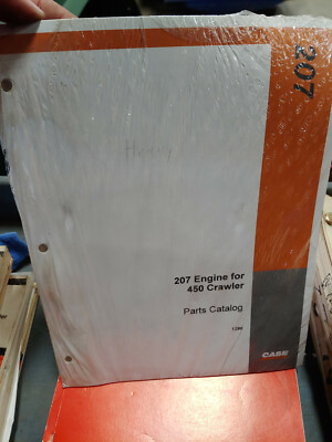 CASE MODEL 207 ENGINE FOR 450 CRAWLER PARTS CATALOG 1290 | eBay