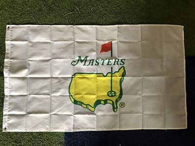 Masters Golf Flag 3x5- With 2 Grommets White | eBay