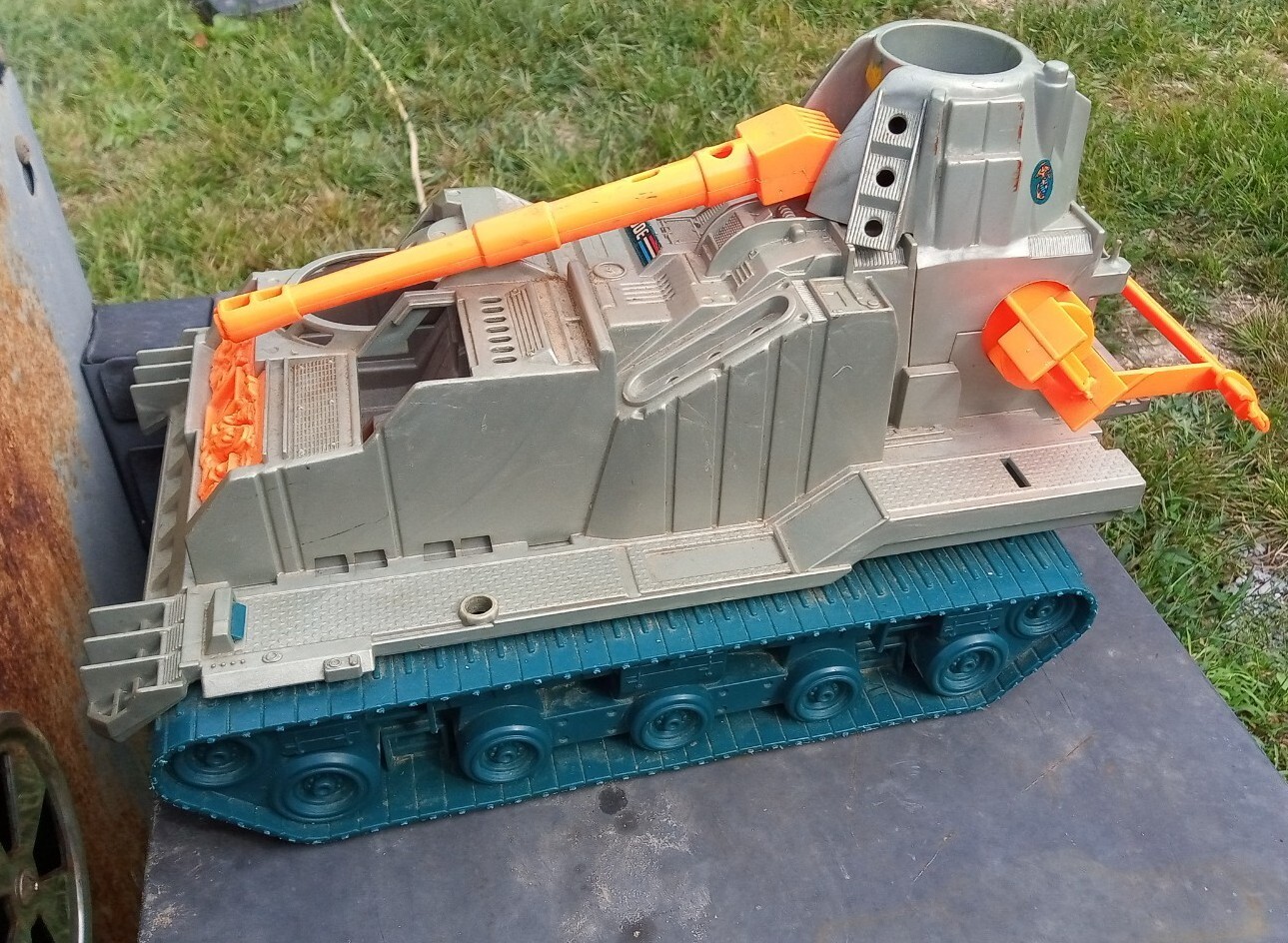 GI Joe Vehicle Vintage Brawler Tank 1990 Hasbro Parts Project As Is ...
