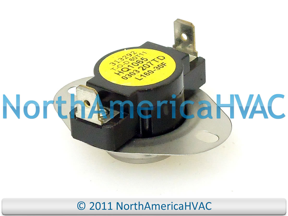 OEM ICP Heil Tempstar Furnace Limit Switch 160 L160-30F Fits 1065207 ...