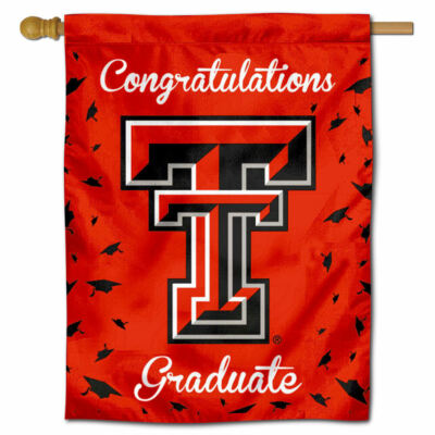 Texas Tech University Graduation Gift Decorative Flag | eBay